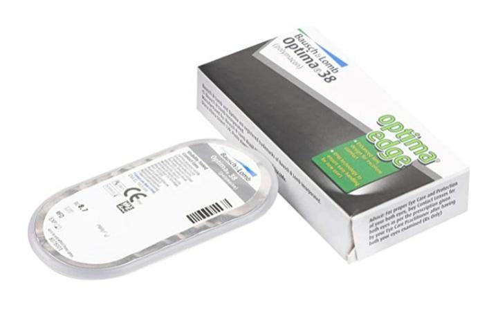 Bausch & Lomb Optima 38, Yearly Contact Lens – WizOpt
